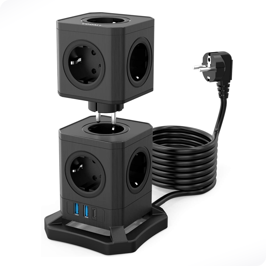 Stekkerdoos met USB kopen? - Innovatieve Designs - Voomy